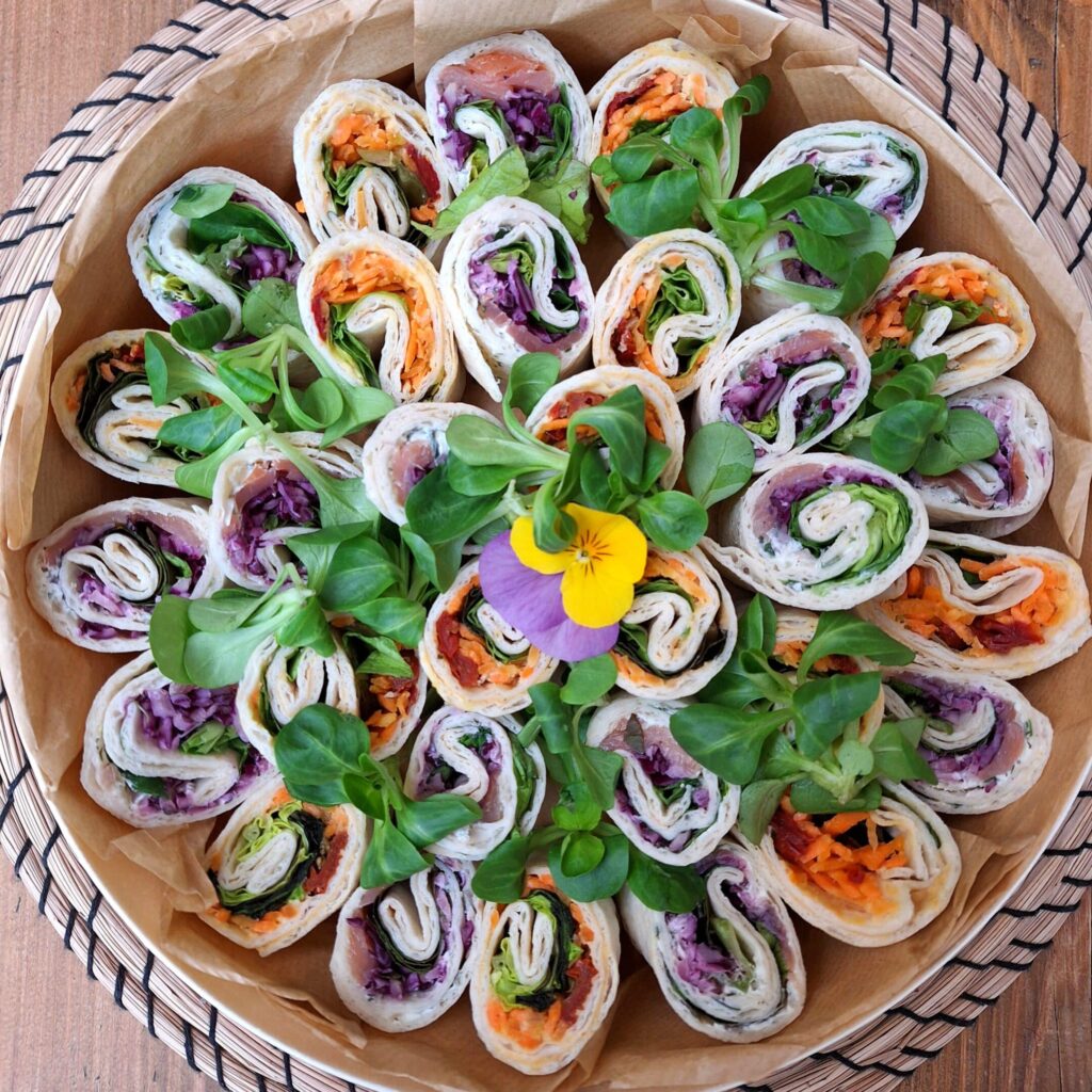 Mini wraps - 32 pièces - Ptits Fours